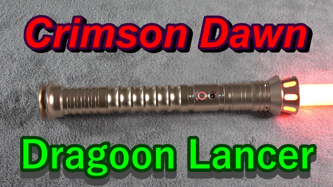 Crimson Dawn Dragoon Lancer review [Saber Sunday] - YouTube