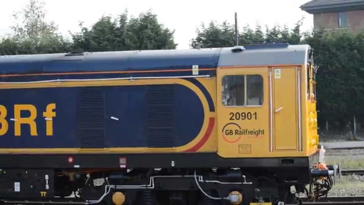 Tube movement into Derby - YouTube