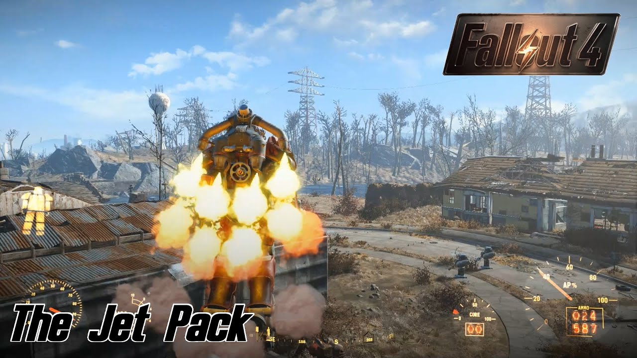 Fallout 4 (Ep.50) - The Jet Pack - YouTube
