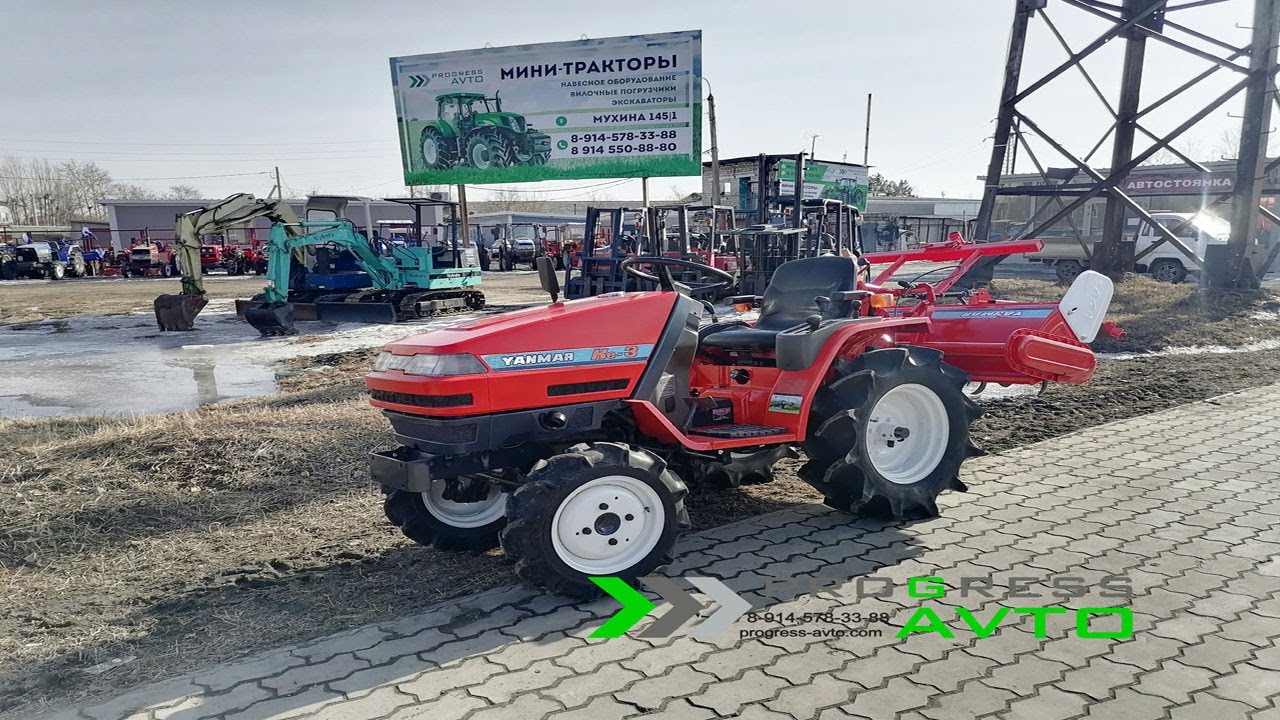 Снижаем цены приезжайте смотреть минитрактора по новым ценам YANMAR Ke3 ...