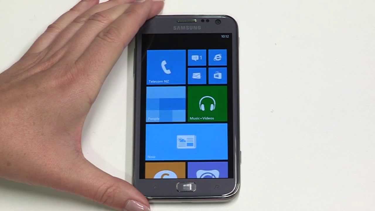 Smartphone Tutorial - Samsung ATIV S - YouTube