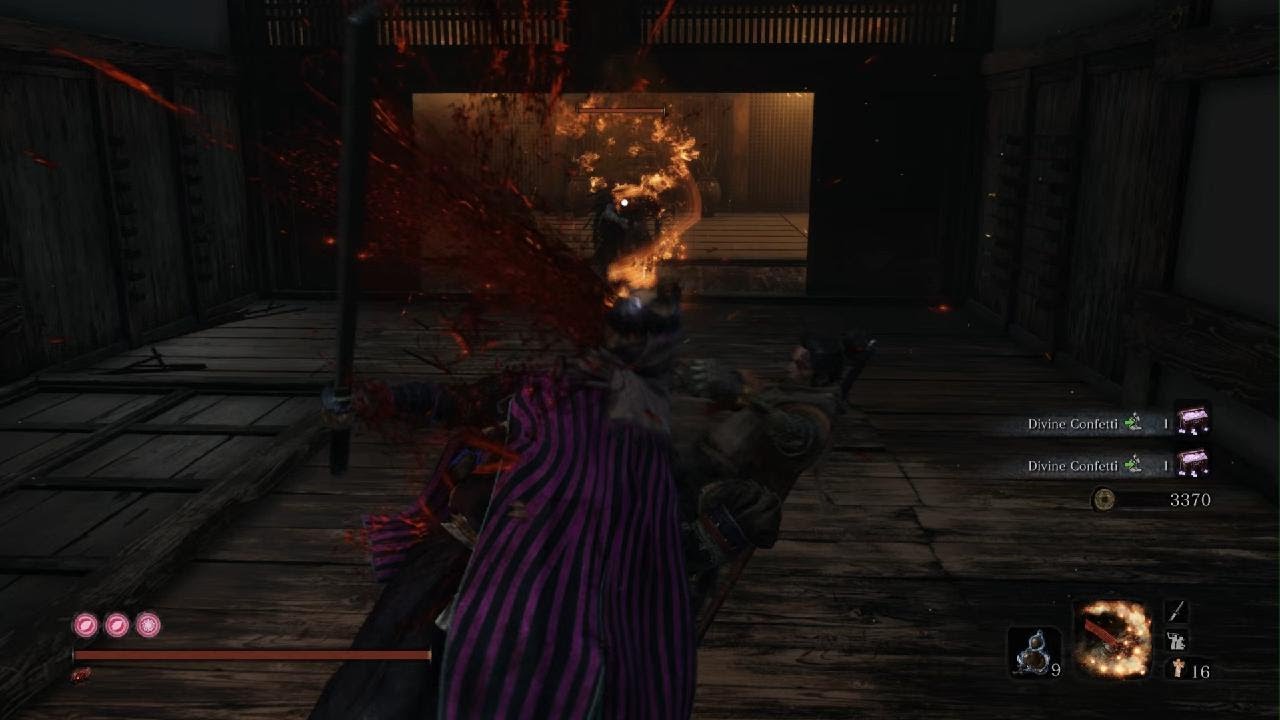 Sekiro: Best Divine Confetti and XP Farm!! Mid Game - YouTube