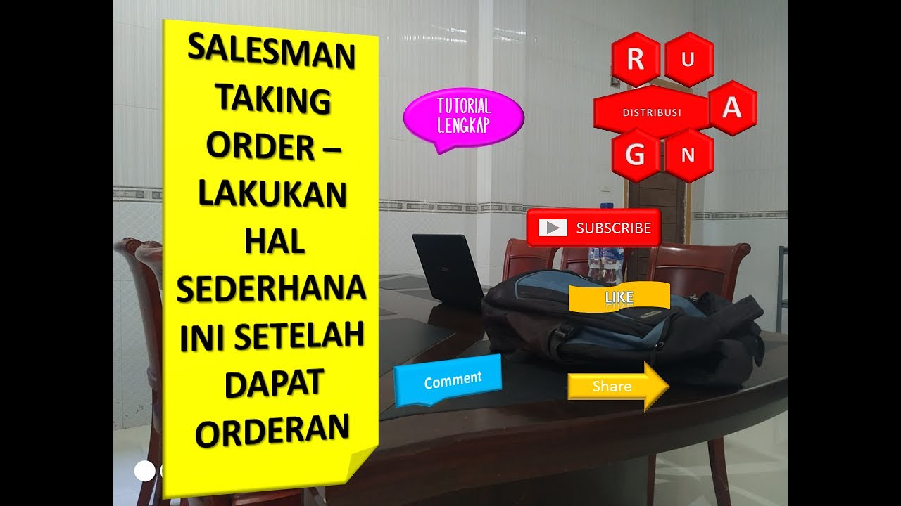 Salesman Taking Order - Lakukan Hal Sederhana Ini Setelah Kamu Dapet ...