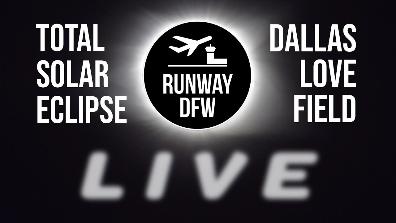 Members only: Preview the Runway DFW eclipse open! - YouTube