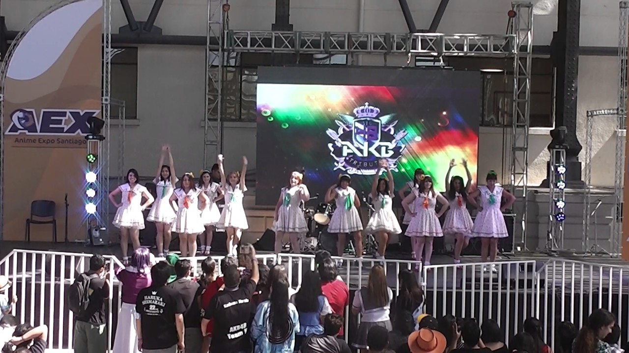 (STG48 - AKB Tribute) AKB48 Ponytail to Shushu en Anime Expo Summer ...