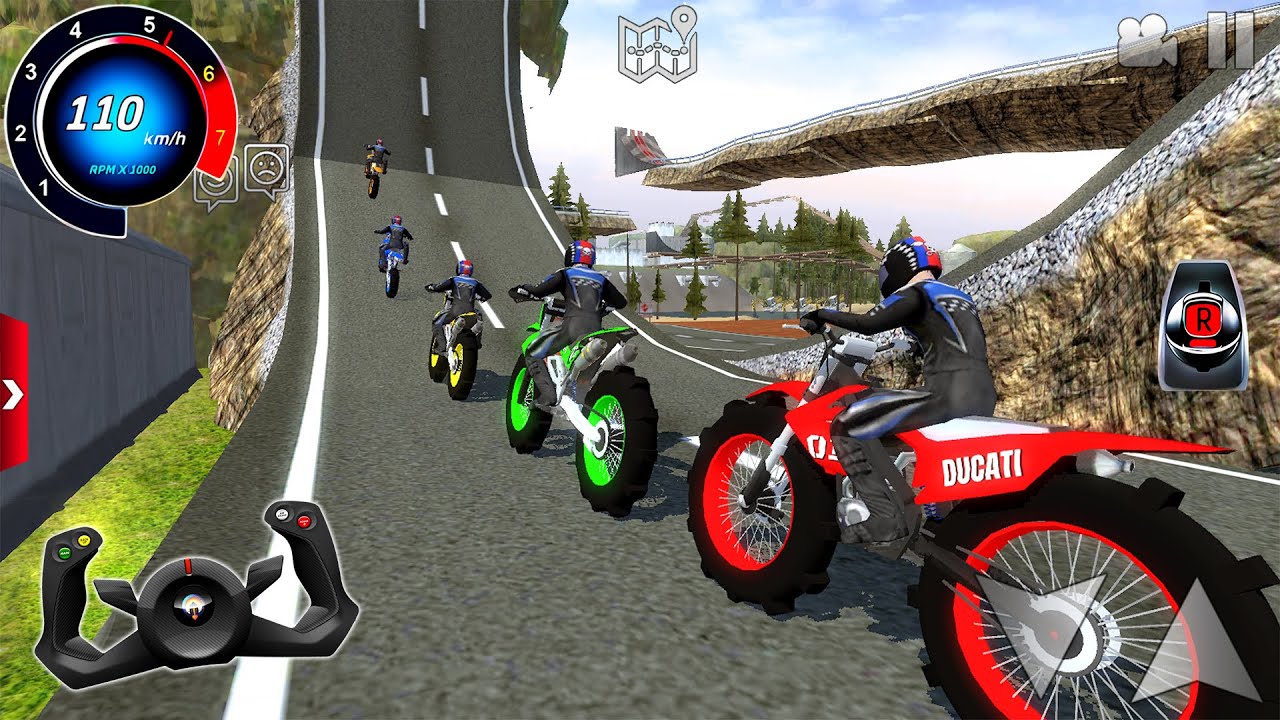 Mega Ramp Bike Racing Simulator 3D #2 - Off-Road Motocross Dirt Bike ...