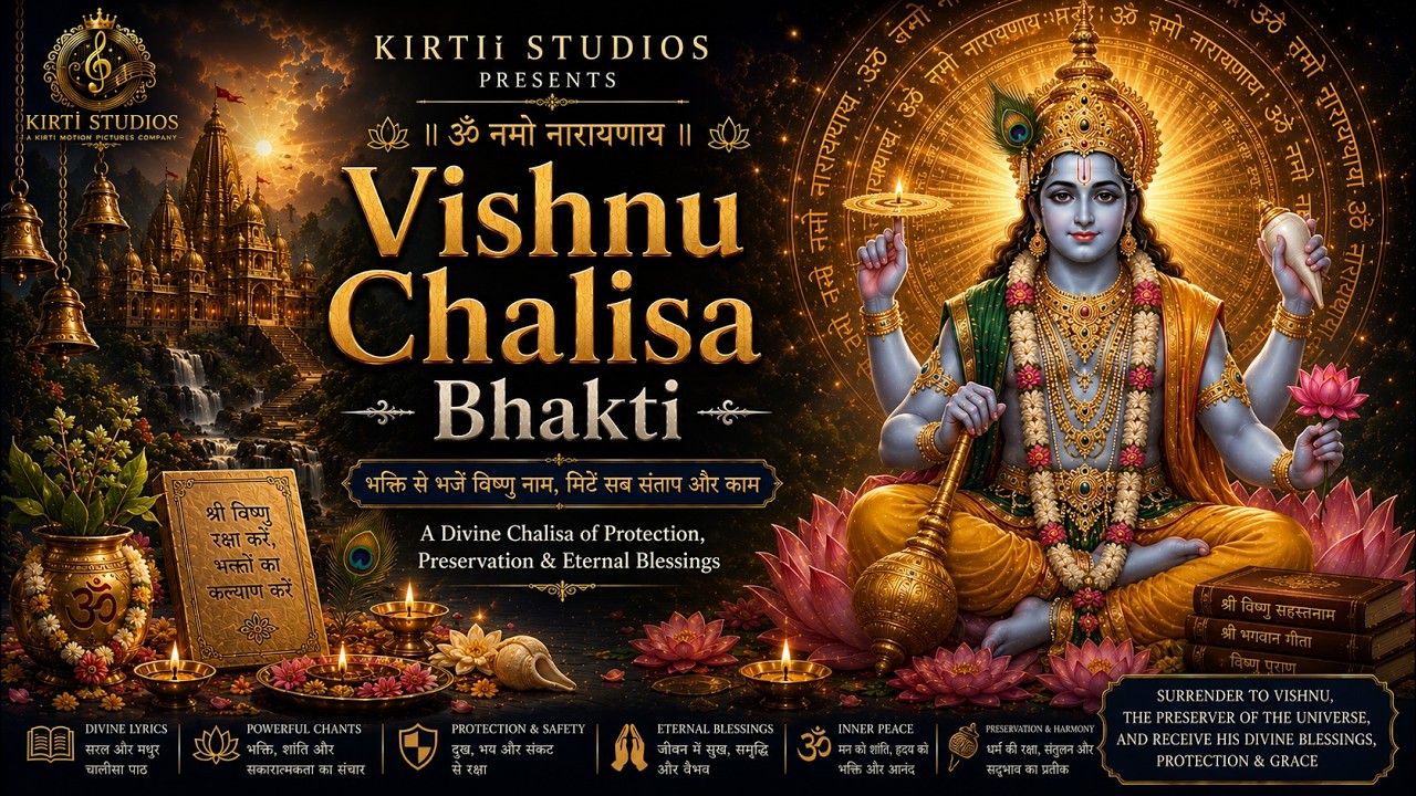 Vishnu Chalisa Bhakti | Kirti Motion Pictures | Gurjar Aarun Nagar ...