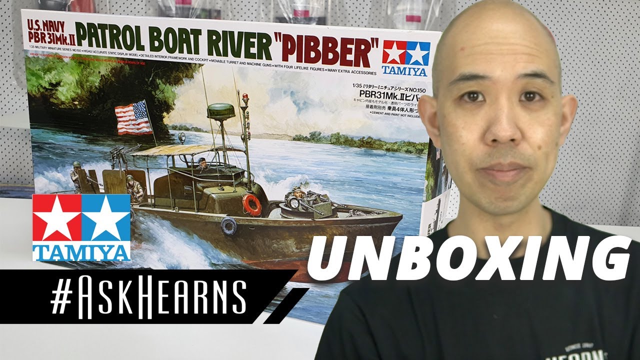 Tamiya U.S. Navy PBR 31 Mk II | Unboxing | #askHearns - YouTube
