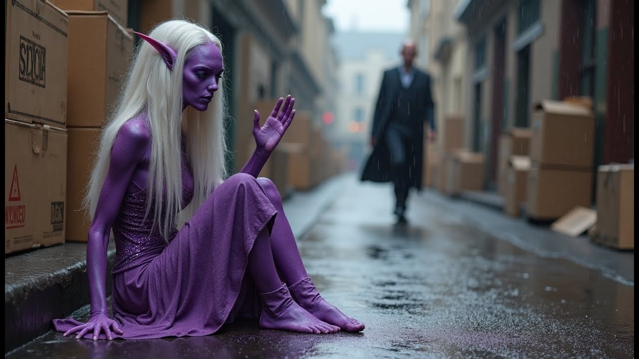 "Homeless Alien Beggar Becomes the Wife of a Human Rich Leader | Sci-Fi ...