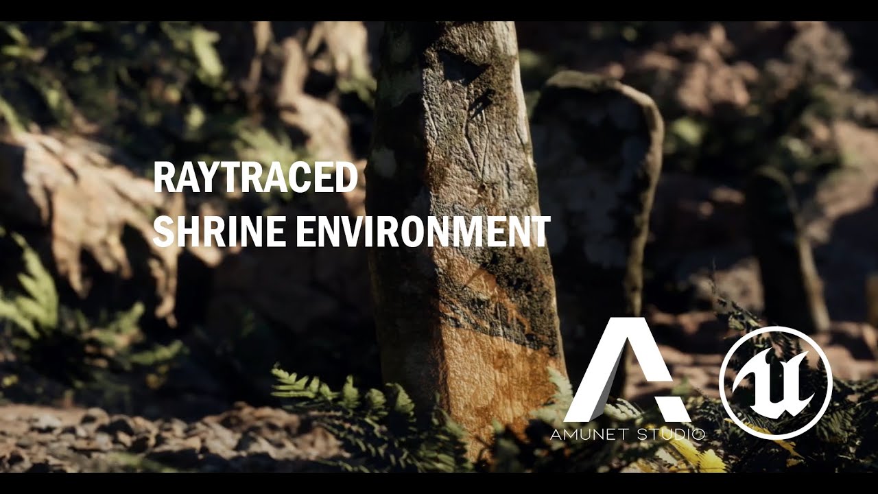 Unreal engine: Shrine Environment using Ray-Tracing - YouTube