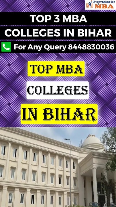 TOP MBA COLLEGES IN BIHAR 2025 | ADMISSION | FEES | PLACEMENT #shortsvideo # ...