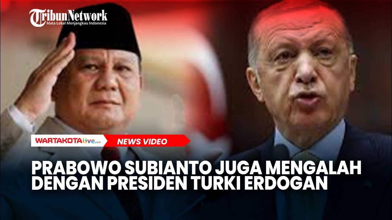 Prabowo Subianto Juga Mengalah dengan Presiden Turki Erdogan - YouTube