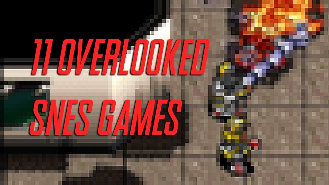 11 Of The Most Overlooked SNES Games - YouTube