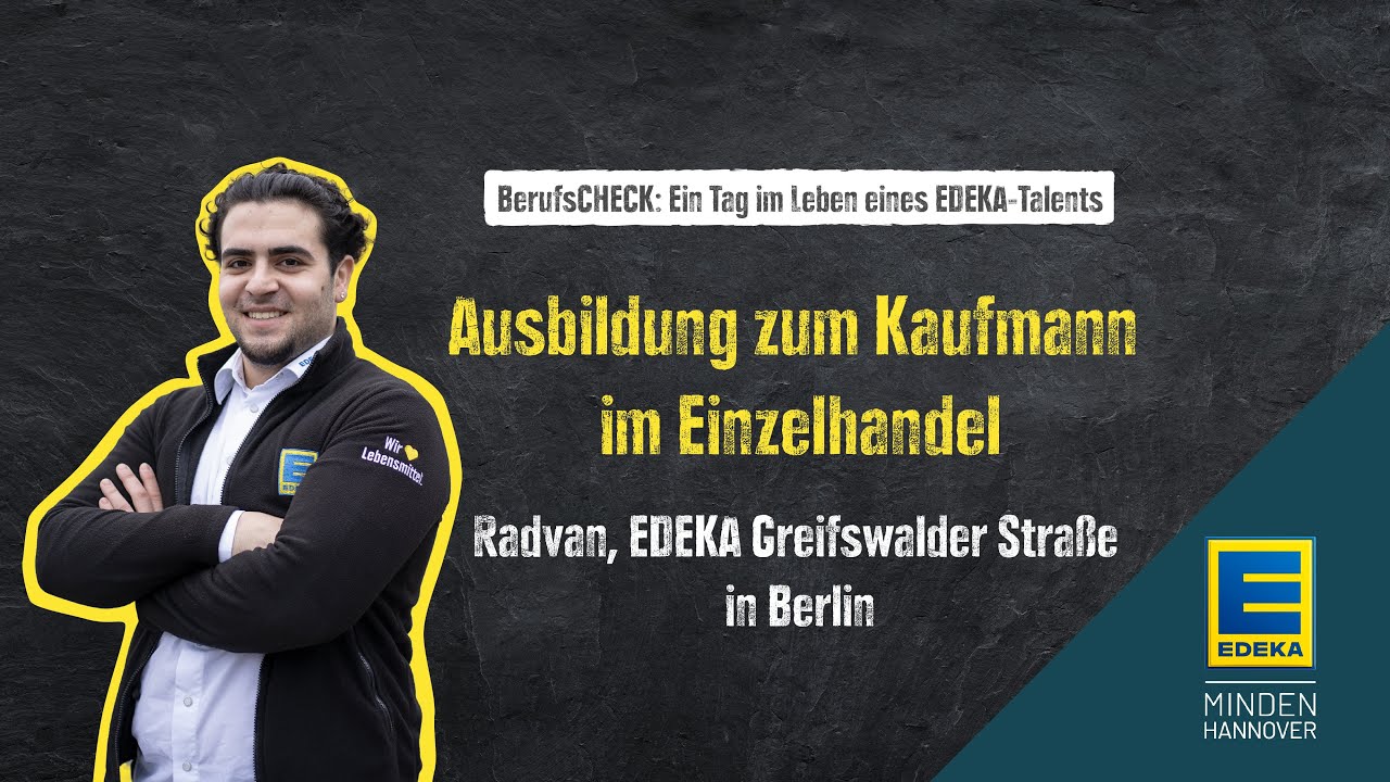 Der BerufsCheck: Ausbildung zum Kaufmann im Einzelhandel - YouTube
