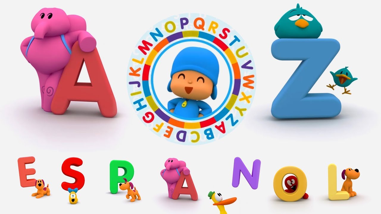 Aprender abc Alfabeto pocoyo Español - YouTube