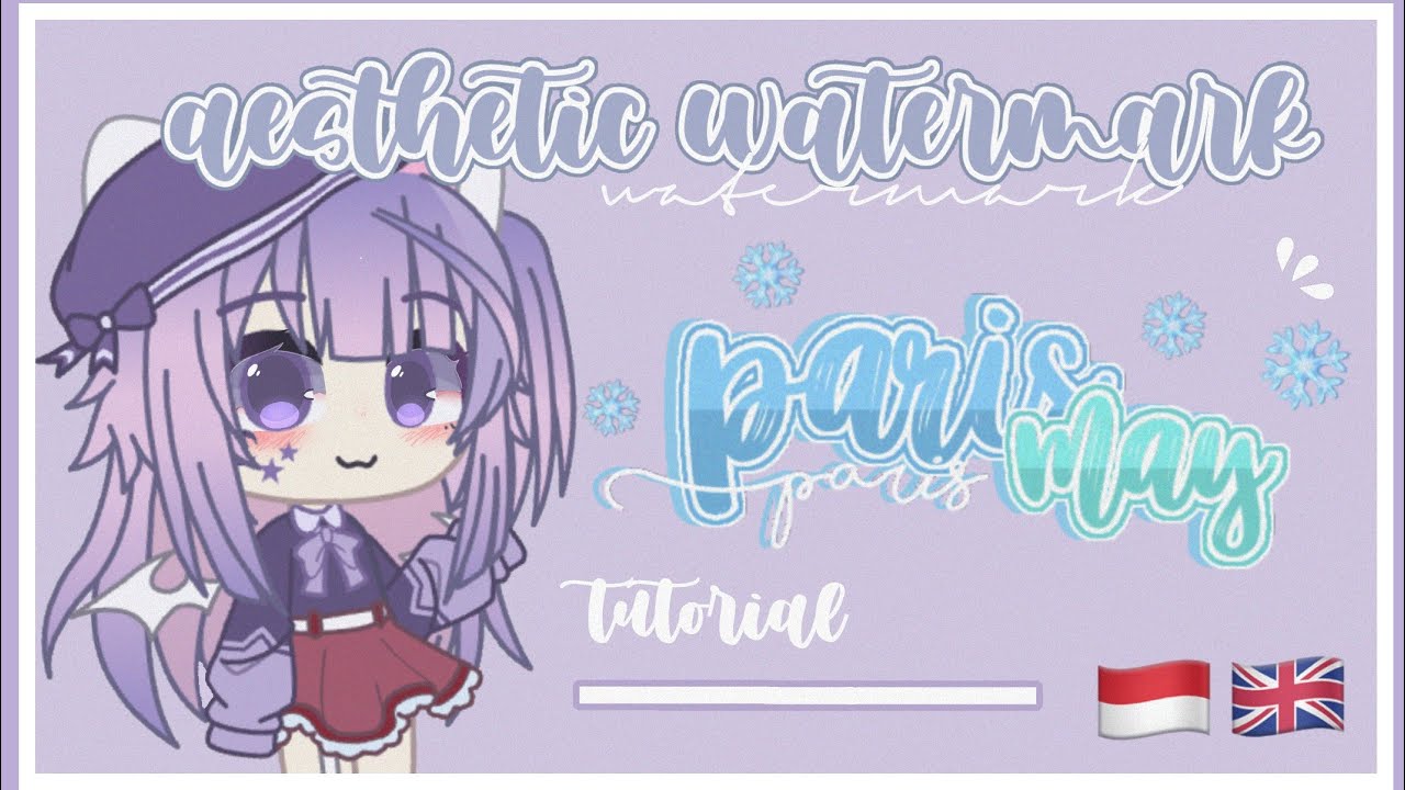 Aesthetic Watermark Tutorial ☆彡 - YouTube