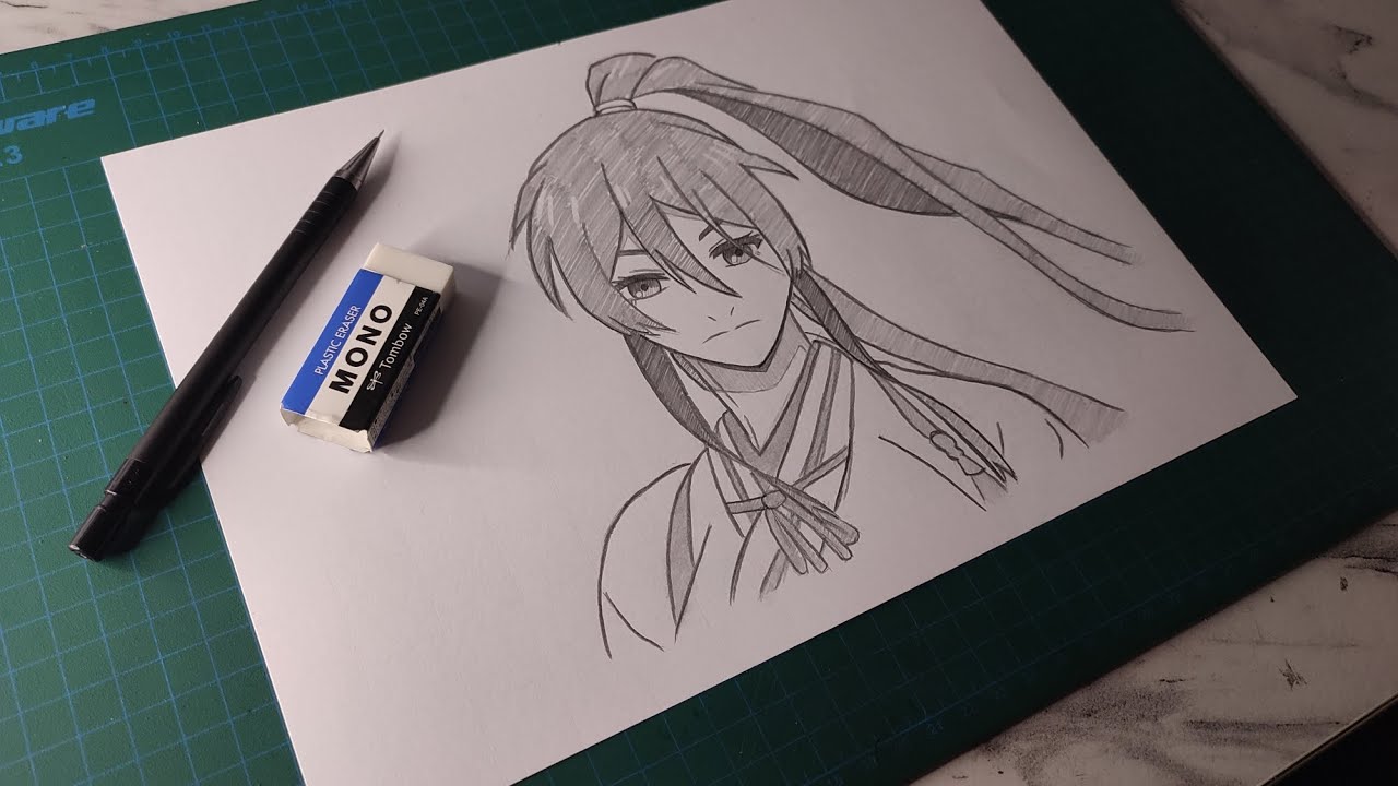 How to Draw Yamada Asaemon Sagiri - Hell's Paradise [Jigokuraku] - YouTube