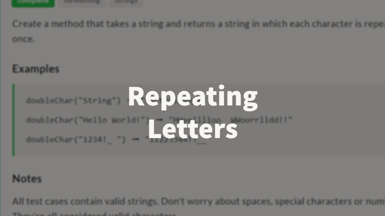 Edabit Java Repeating Numbers Easy Difficulty Youtube