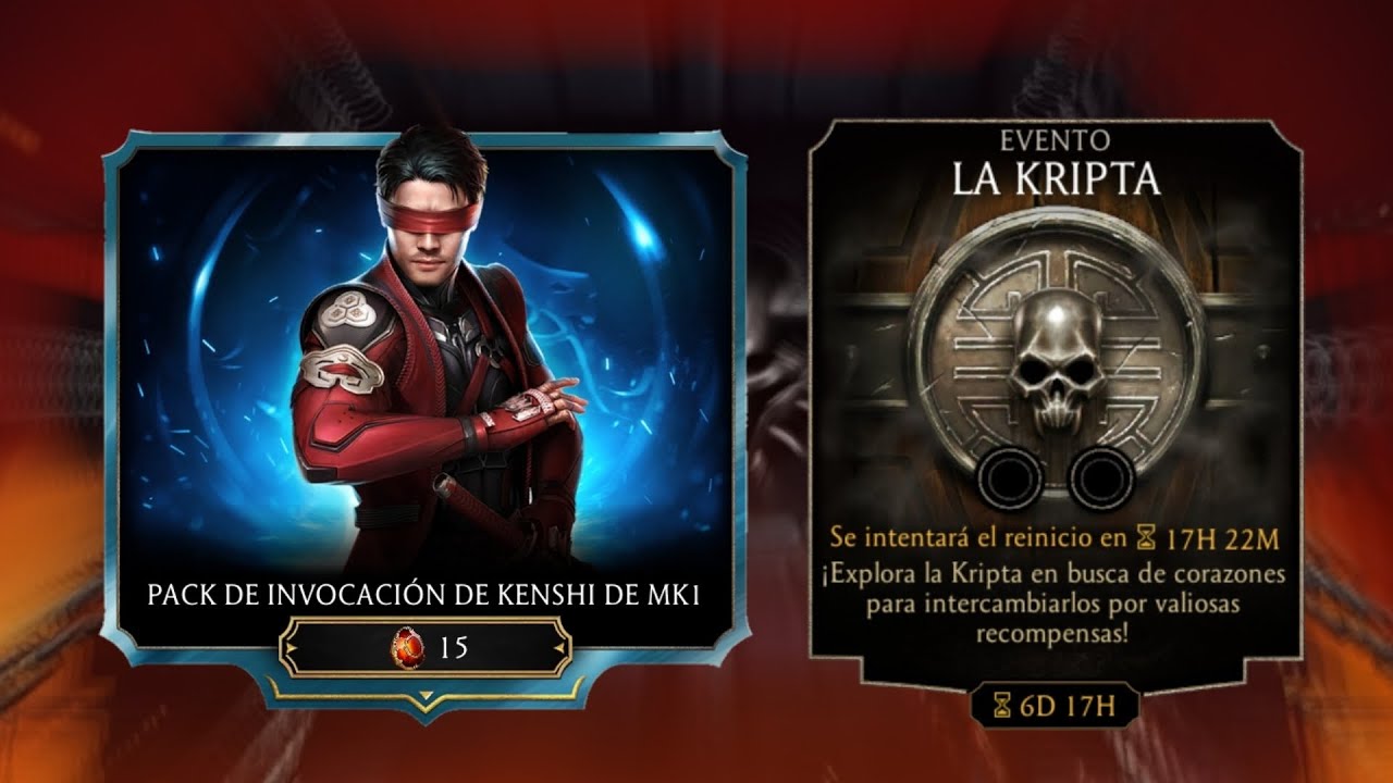 🔴MAXEANDO A KENSHI MK1 Y DIA 3 SIN KRIPTA 💀 - Mk Mobile - YouTube