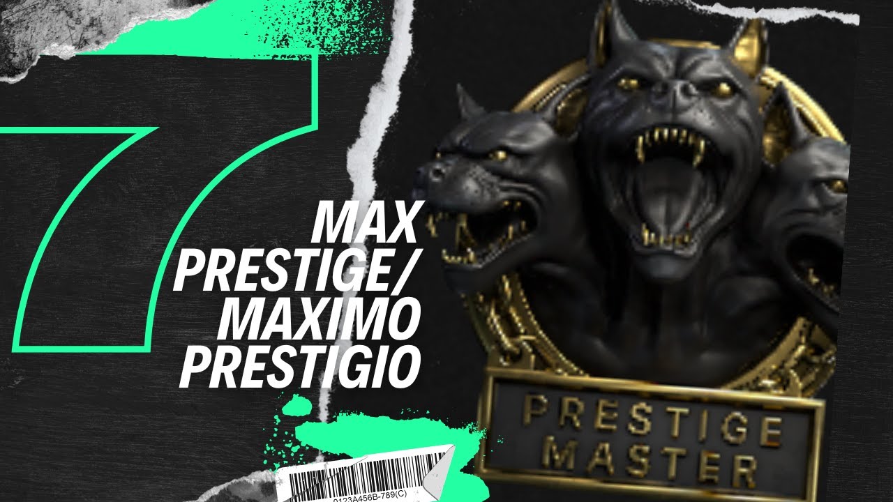 MAX PRESTIGE COD BO6/ MAXIMO PRESTIGIO EL PRIMERO DEL PAIS GTM - YouTube