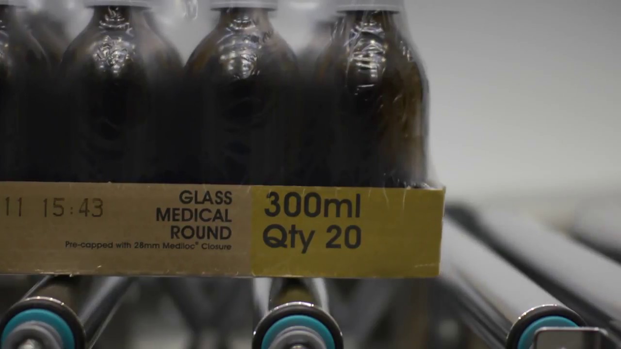 MedoPac Production Line | Pre-capped empty medicine bottles ...