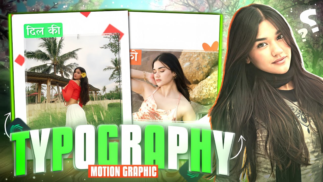 Typography To Advance Form 🤯 Video Editing Tutorial - YouTube