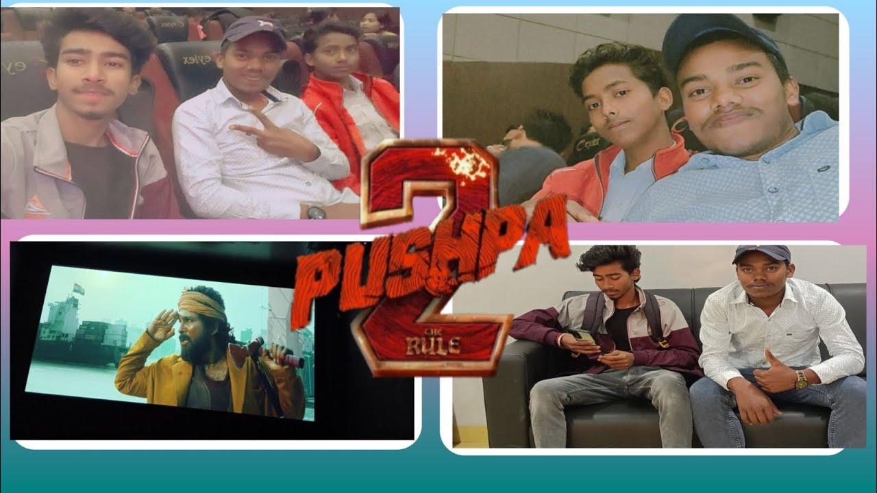 Pushpa The Rule 🥰 My Fourth Volg Youtube Channel video ️ Koderma Multiplex Cenima Hall 😊🍿🎥 ...