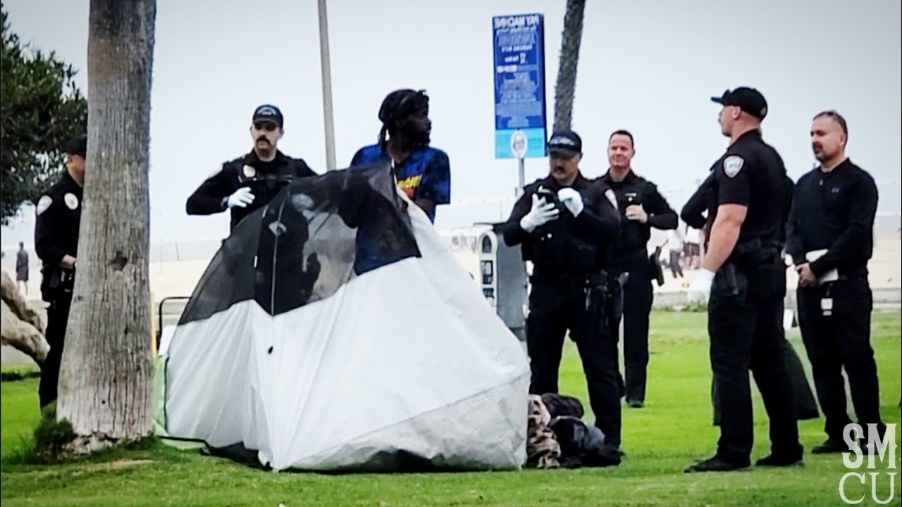 Police Respond to Public Camping - YouTube