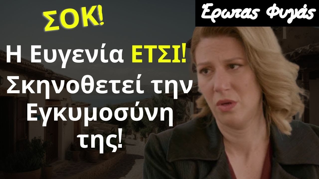 Έρωτας Φυγάς Spoiler: ΣΟΚ! Η Ευγενία ΕΤΣΙ! Σκηνοθετεί την Εγκυμοσύνη ...