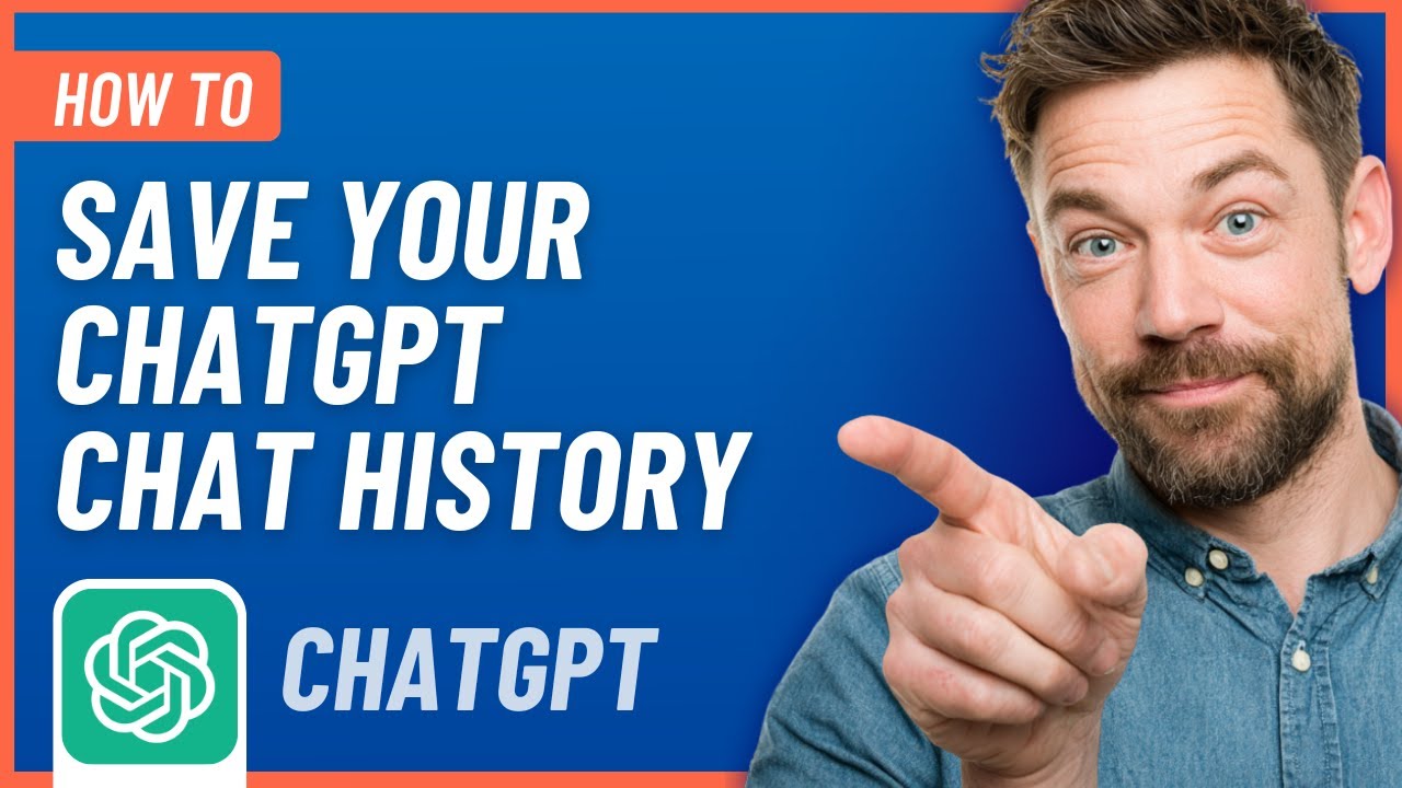 How to Save Your Chat History in ChatGPT (Easy Tutorial) - YouTube