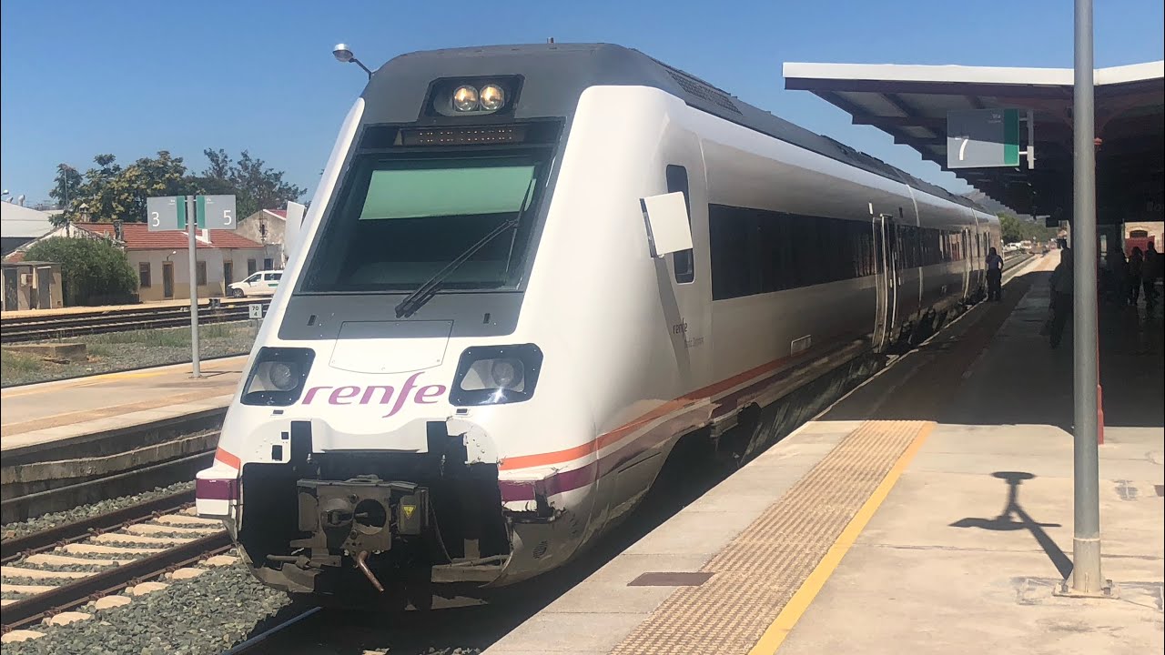 Renfe class 598 | Departing Ronda station | Spain 🇪🇸 - YouTube