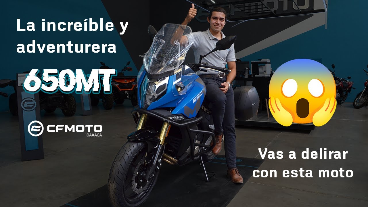 😱La impresionante VELOCIDAD MÁXIMA de la viajera CFMOTO 650MT Adventure ...