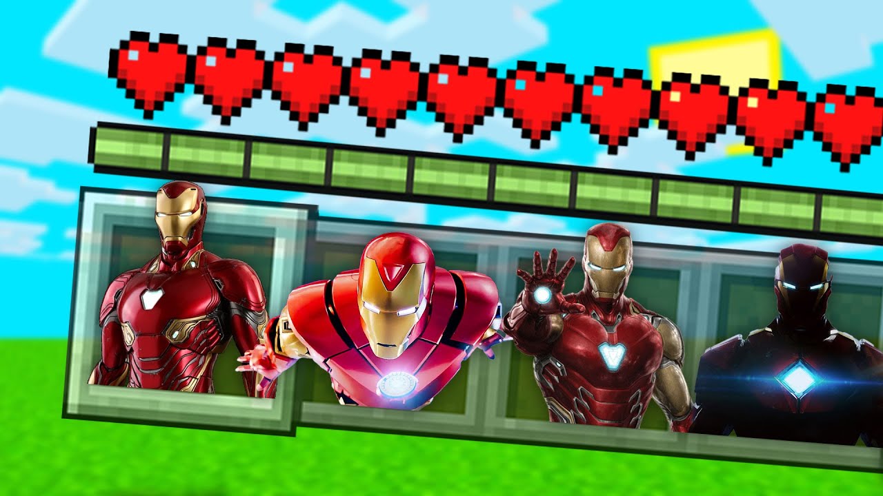 I became IRON MAN in Minecraft - YouTube