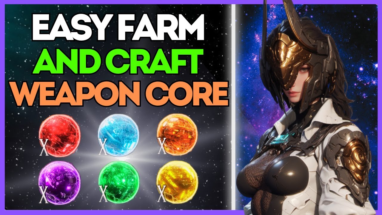 EASY FARM AND CRAFT WEAPON CORE X BUILD GLEY RESTORED RELIC The First ...