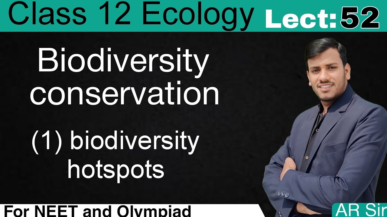 Class 12 Ecology (biodiversity and it's conservation, in-situ ...