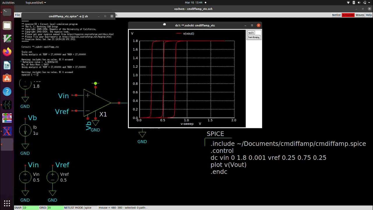 Magic / Xschem / Ngspice Postlayout Simulation Tutorial - YouTube