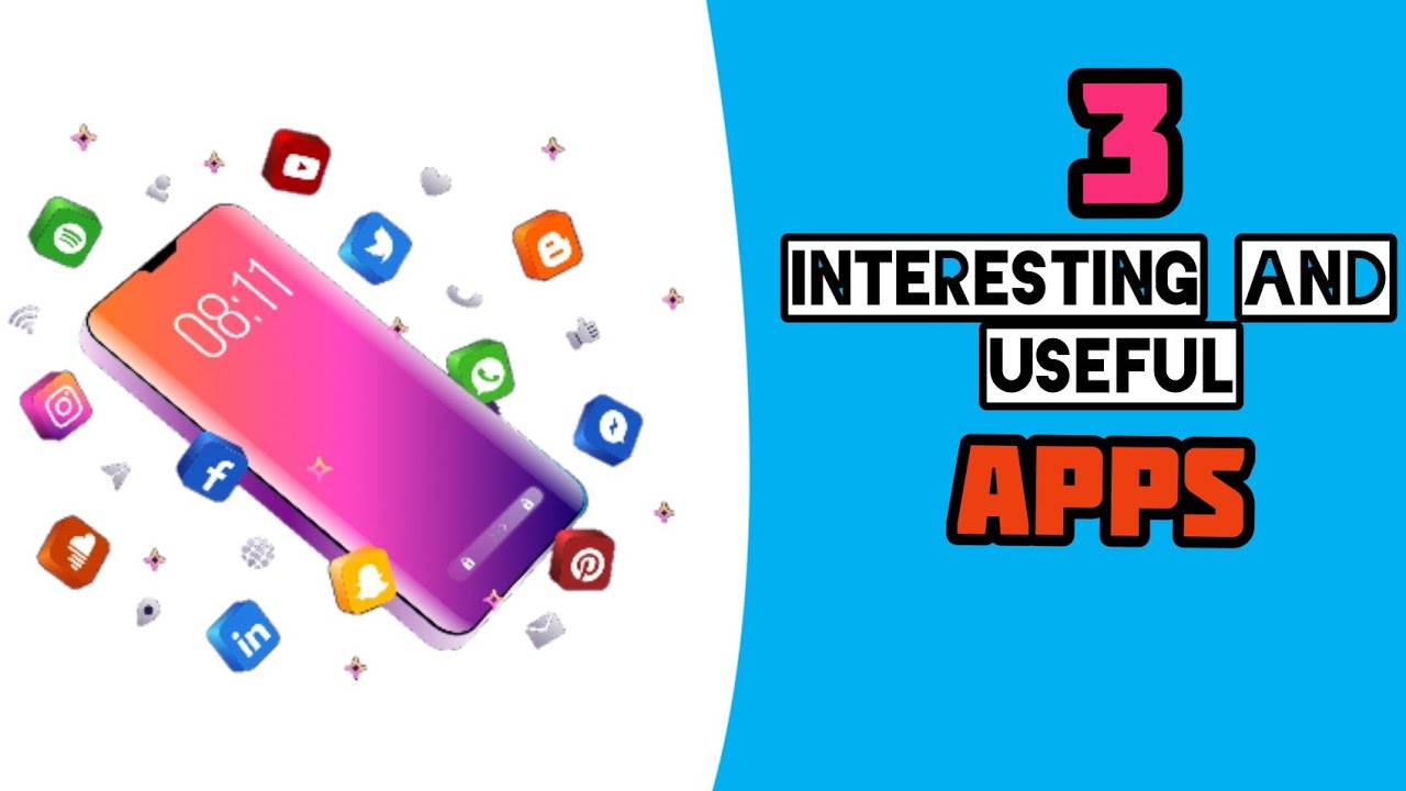 3 Interesting and useful apps|best app| Tech Industry - YouTube