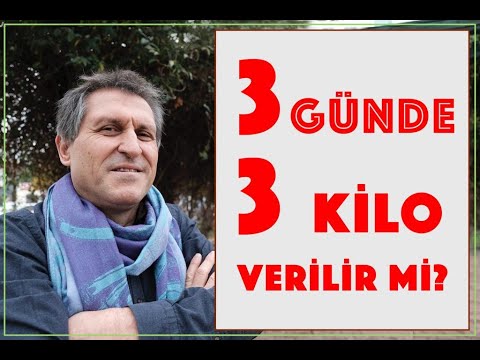 3 Günde 3 kilo vermek I 3 Günde 5 kilo verme I 3 Günde 10 kilo verme MÜMKÜN MÜ?