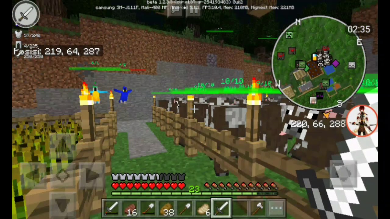Cara Memasang Mini Map Di MCPE - YouTube