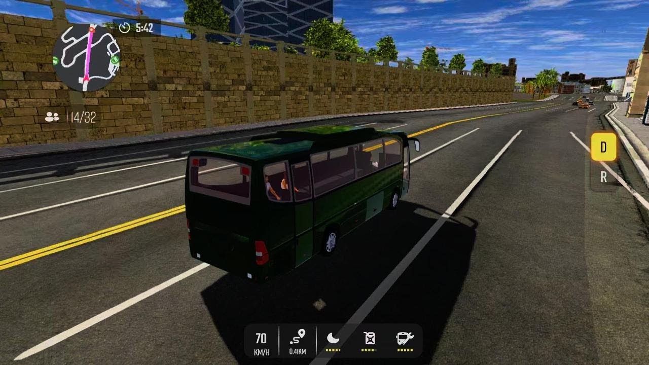 Bus Simulator: City Driver Gameplay PS4 - YouTube