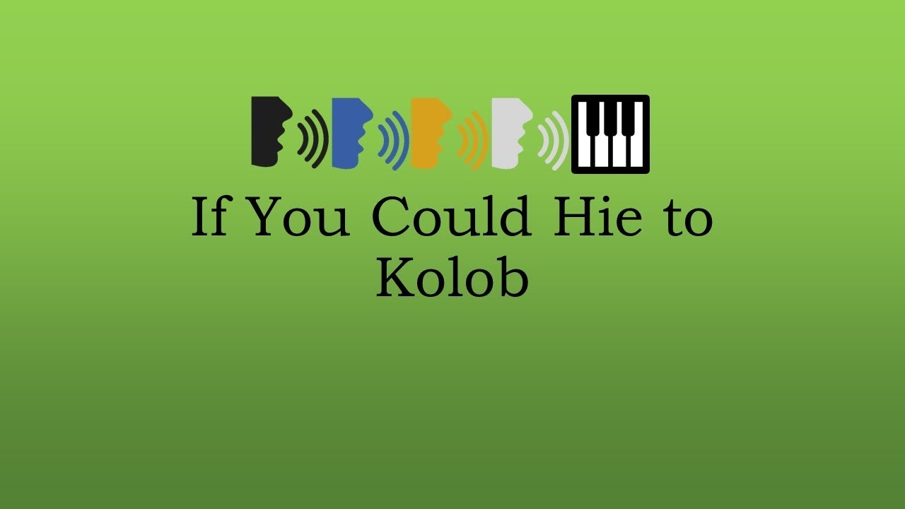 If You Could Hie to Kolob (Choir) - YouTube