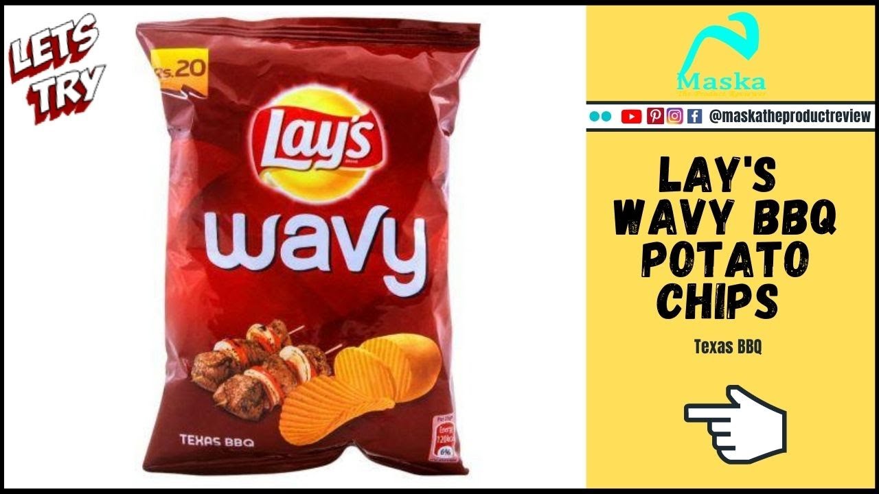 Lay's Wavy BBQ Potato Chips Review | Maska The Product Reviewer - YouTube