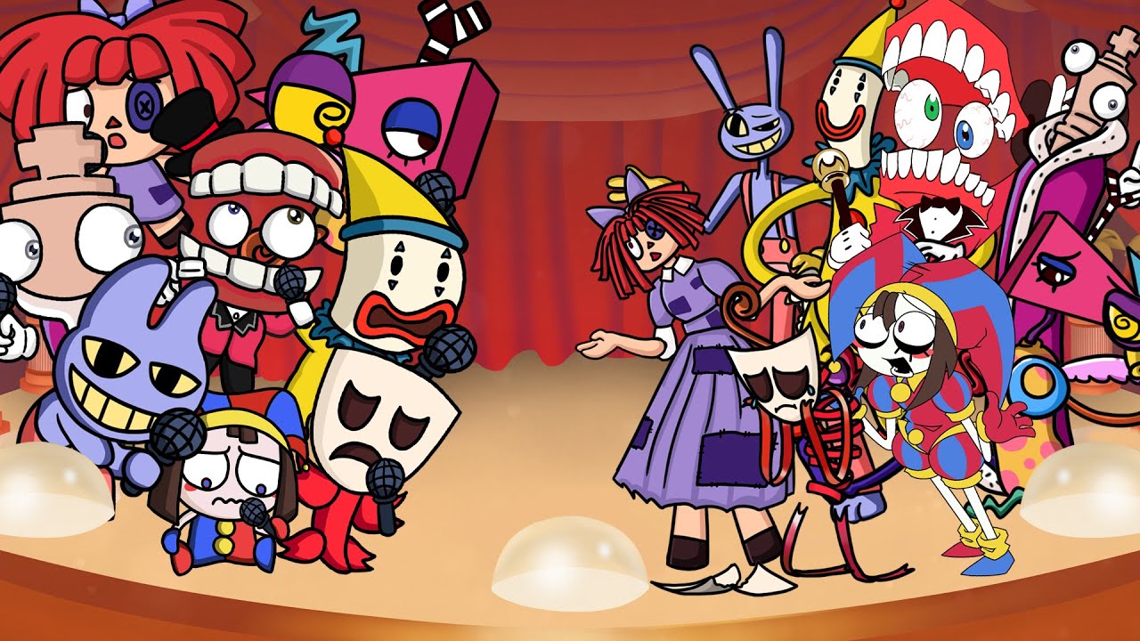 FNF TADC - The Chibi Digital Circus VS The Amazing Digital Circus (ALL ...