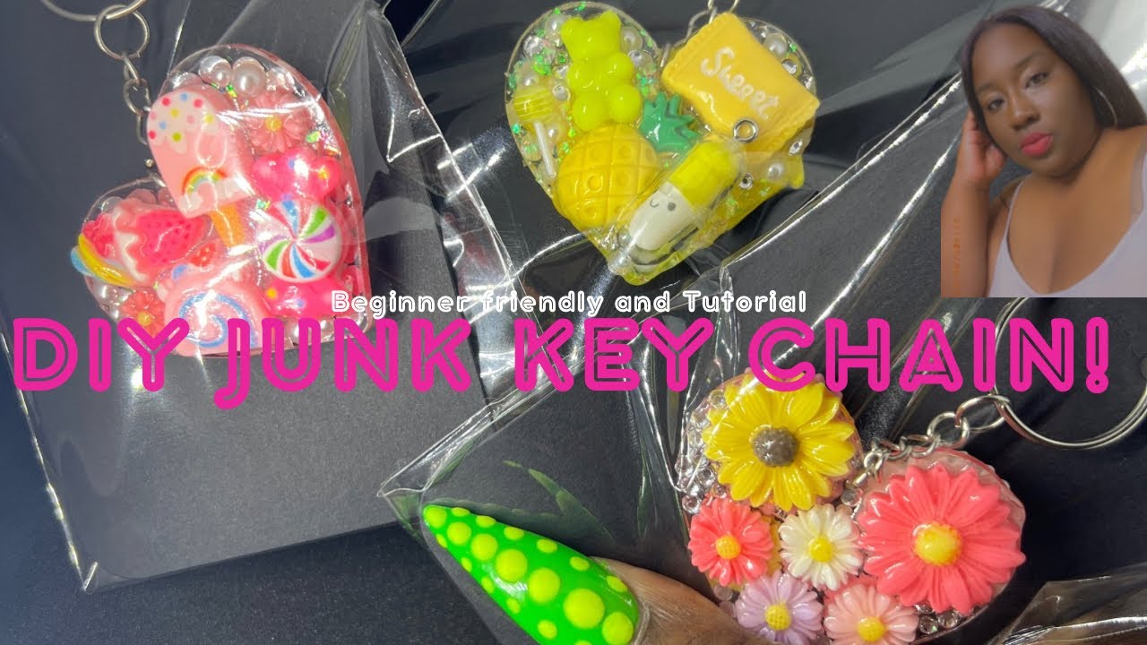 DIY: JUNK Keychain Tutorial | Detailed Process & Products Needed for ...