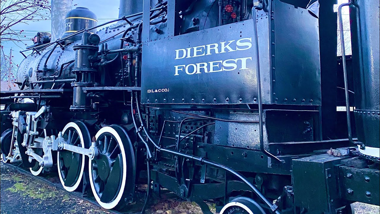 Dierks Forest locomotive train at Expo Square exhibition center in ...