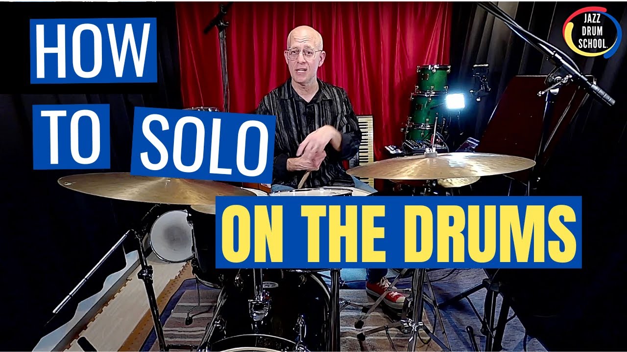 How To Solo On The Drums #jazzdrums #drumlessons - YouTube