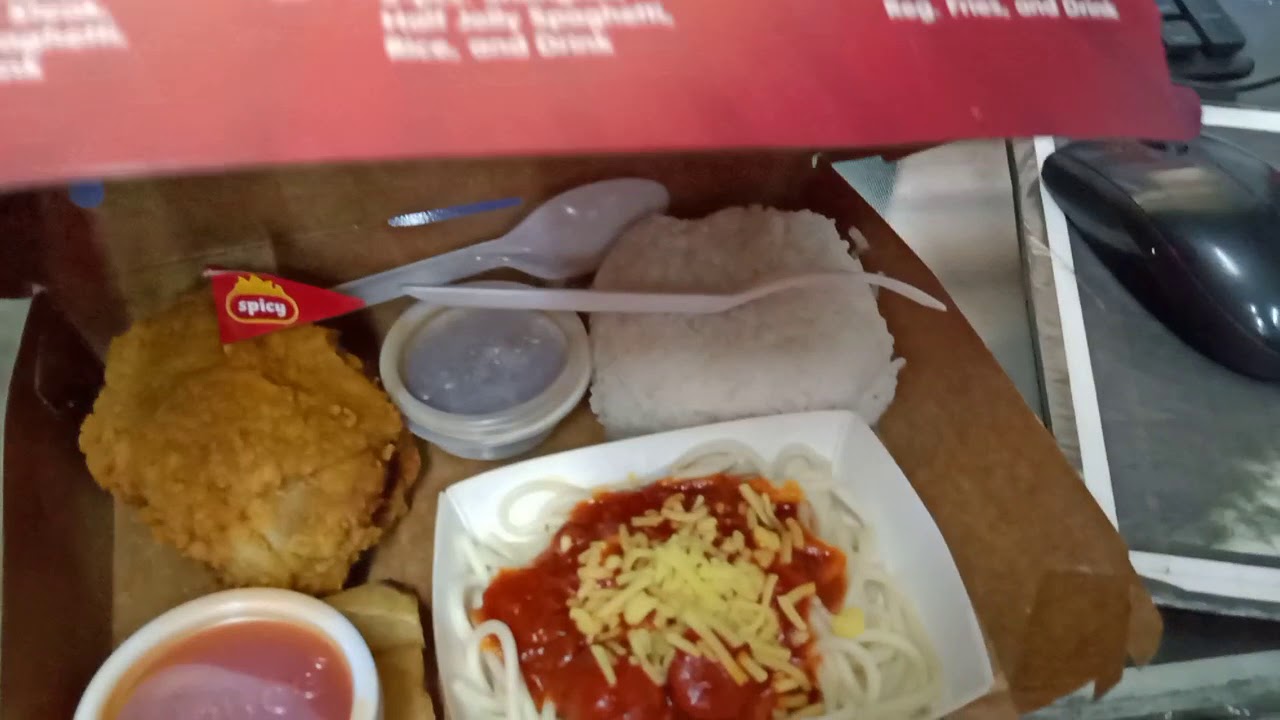 Jollibee Order (Super Meal) - YouTube
