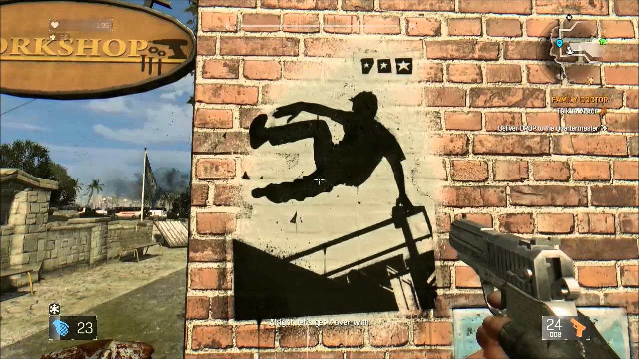 Dying Light Bozak's Gauntlet of spitters agility poster challenge - YouTube