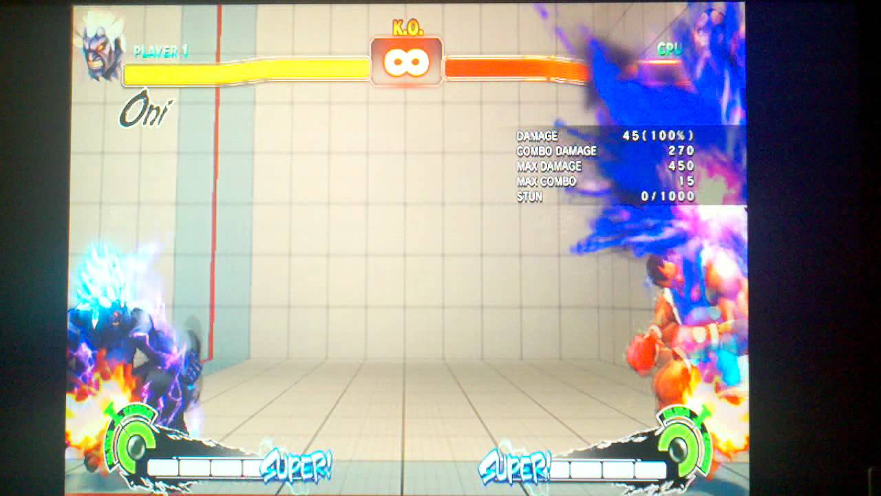 Oni akuma air hadoken - YouTube