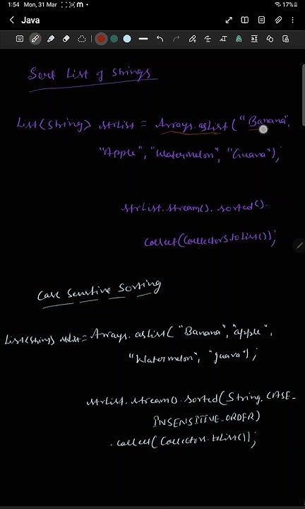 String Sorting in Java #java #javaprogramming #javainterviewquestions ...